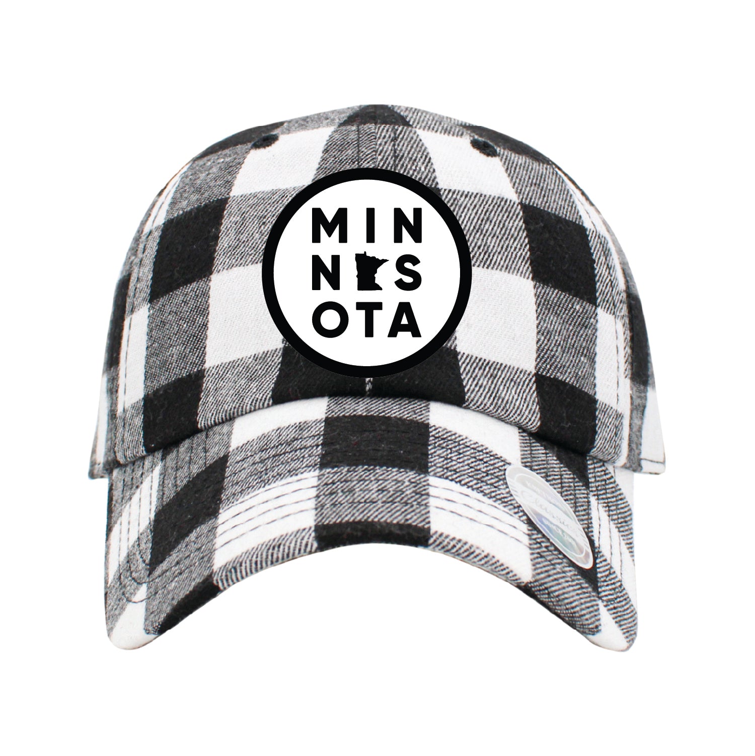 Minnesota Patch Plaid Baseball style Cap – Lakeside Clothing Online